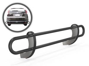 Vanguard Off-Road Black Powdercoat Double Tube Rear Bumper Guard VGRBG ...
