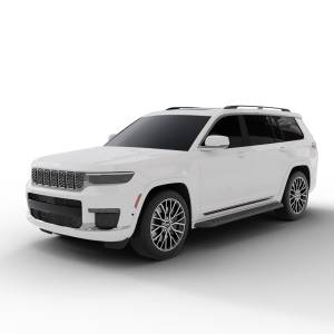 Vanguard Off-Road Black F1 Style Running Boards VGSSB-2185-2356AL